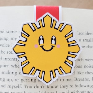 Filipino Sun Magnetic Bookmark Gifts for Readers Book Lover Cute ...