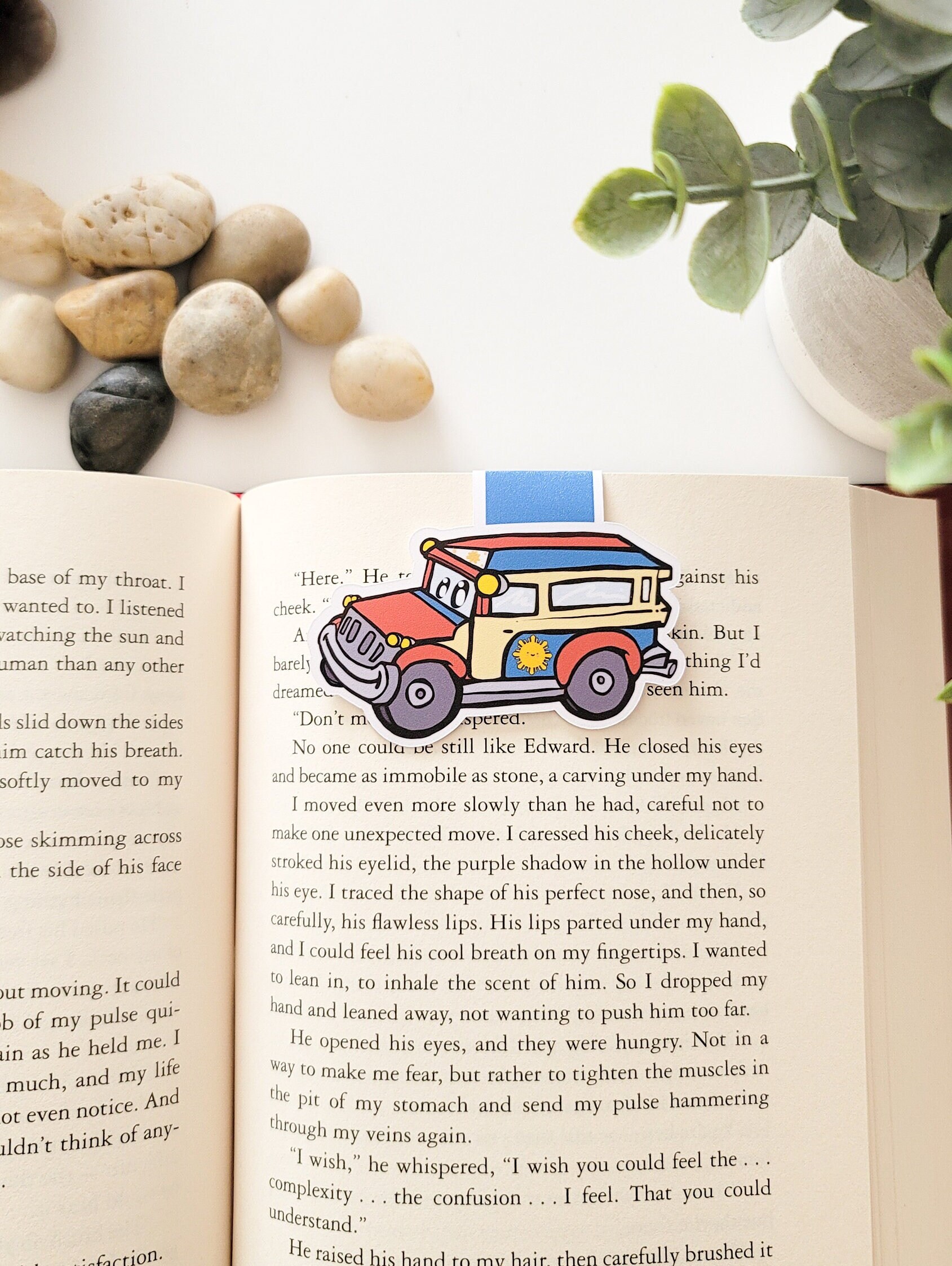 Jeepney Magnetic Bookmark Gifts for Readers Book Lover | Etsy