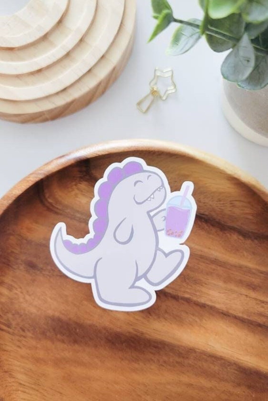 Boba Tea Rex Cute Kawaii Dinosaur With Bubble Tea Boba Lover - Etsy UK