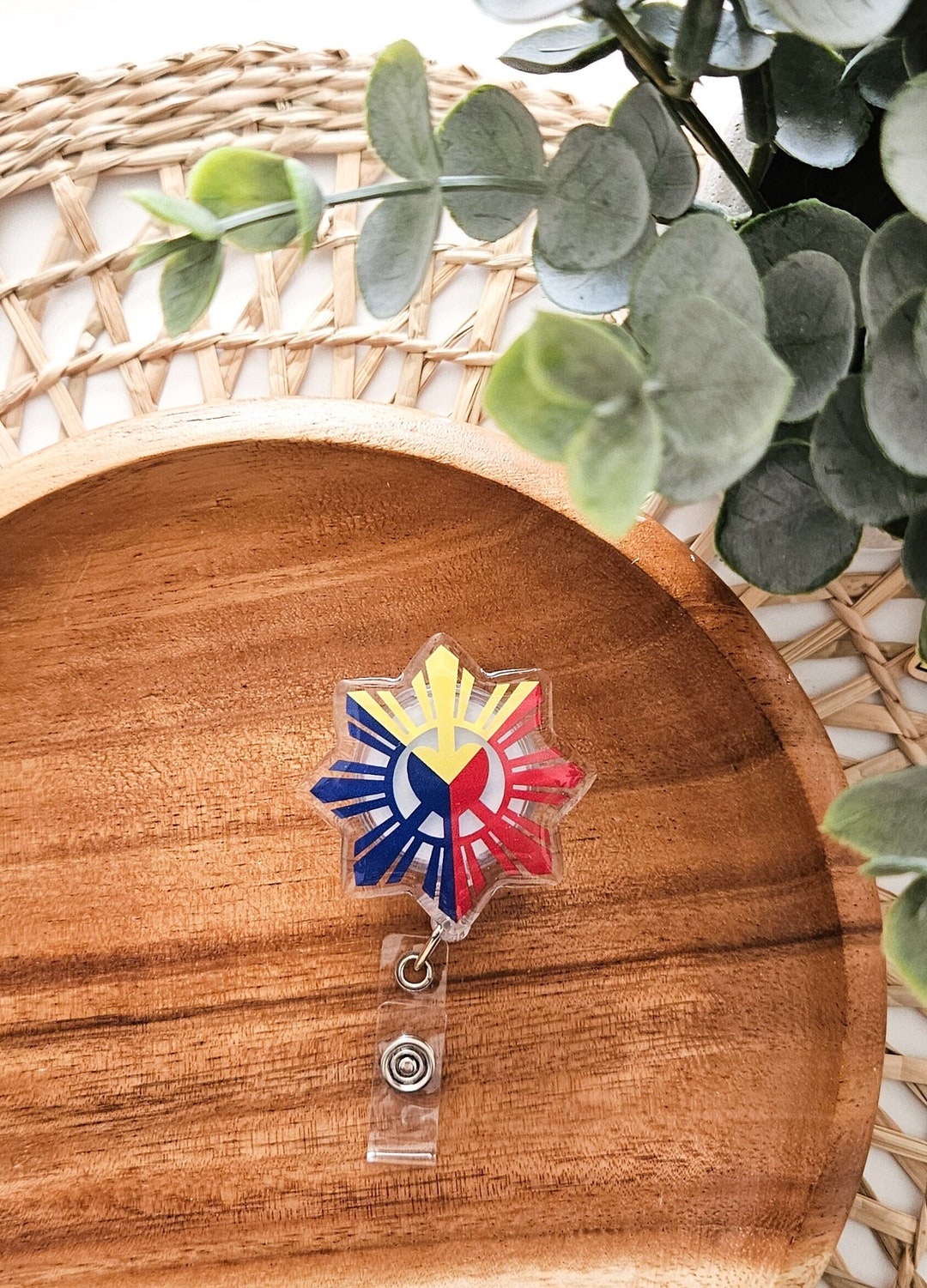 BADGE REEL | Peace and Love Filipino Sun and Stars Filipino Flag Pinoy ...