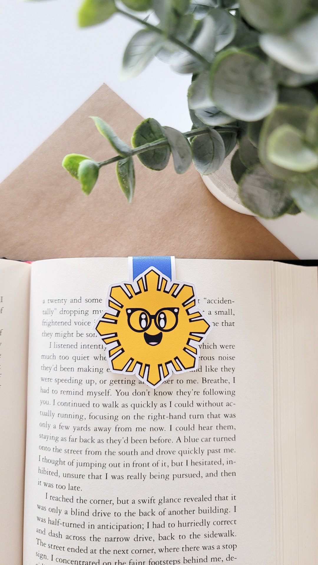 Filipino Sun With Glasses Magnetic Bookmark Gifts for Readers Book ...
