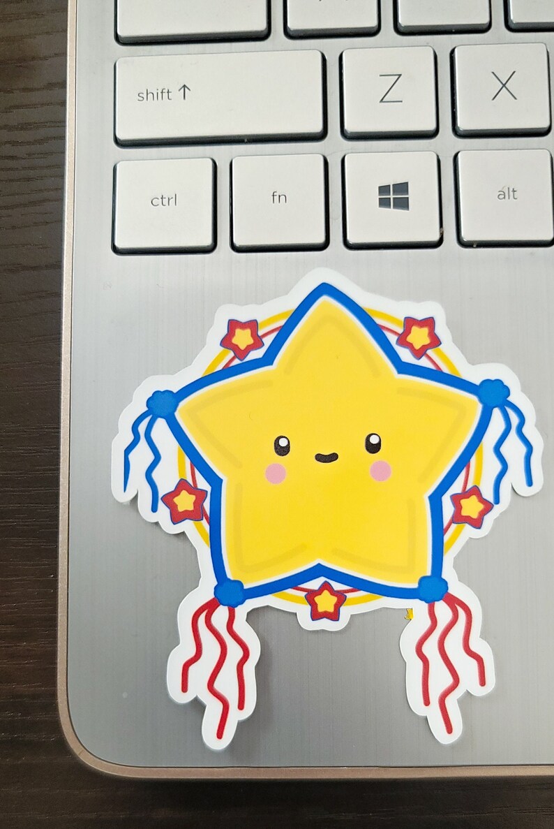 Cute Parol Sticker Cute Filipino Christmas Star Christmas | Etsy