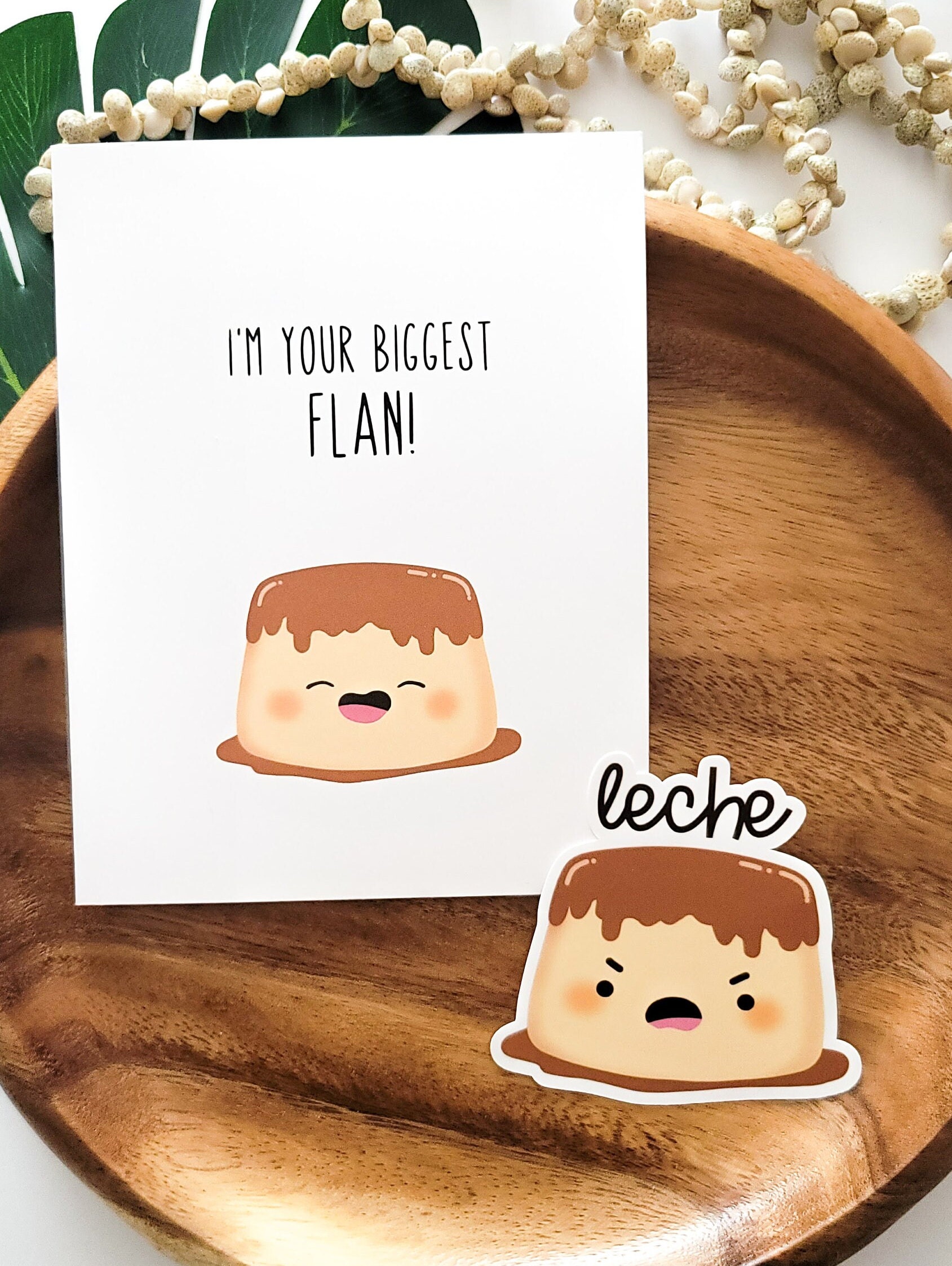 Leche Flan Sticker | Cute Food Filipino Snack Dessert Sticker Kawaii ...