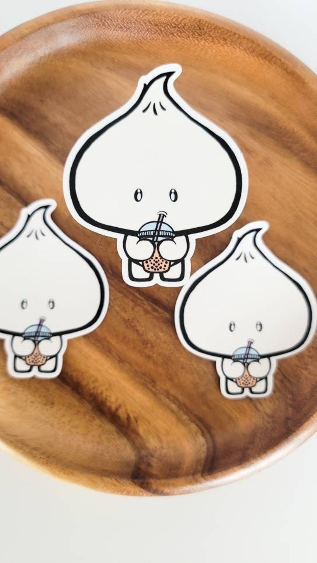 Dumpling Drinking Boba Sticker | Dumpling, Bao Bun, Siopao Asian Food ...