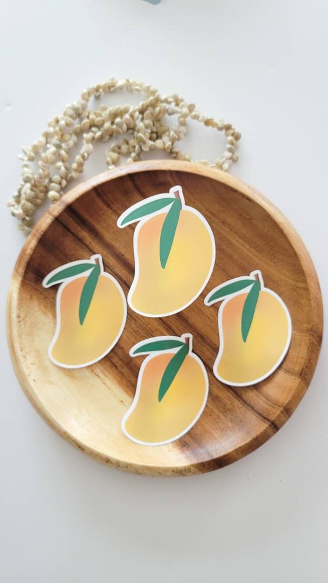 Mango Sticker Tropical fruit sticker | Etsy