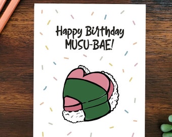 Birthday Filipino Spam Card - Etsy