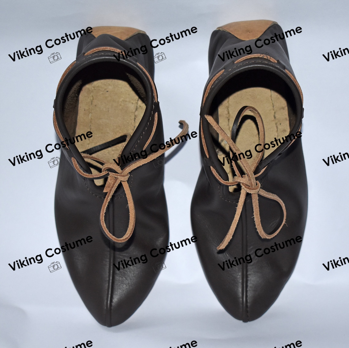 Viking Turn Shoes Brown - Haithabu - Etsy
