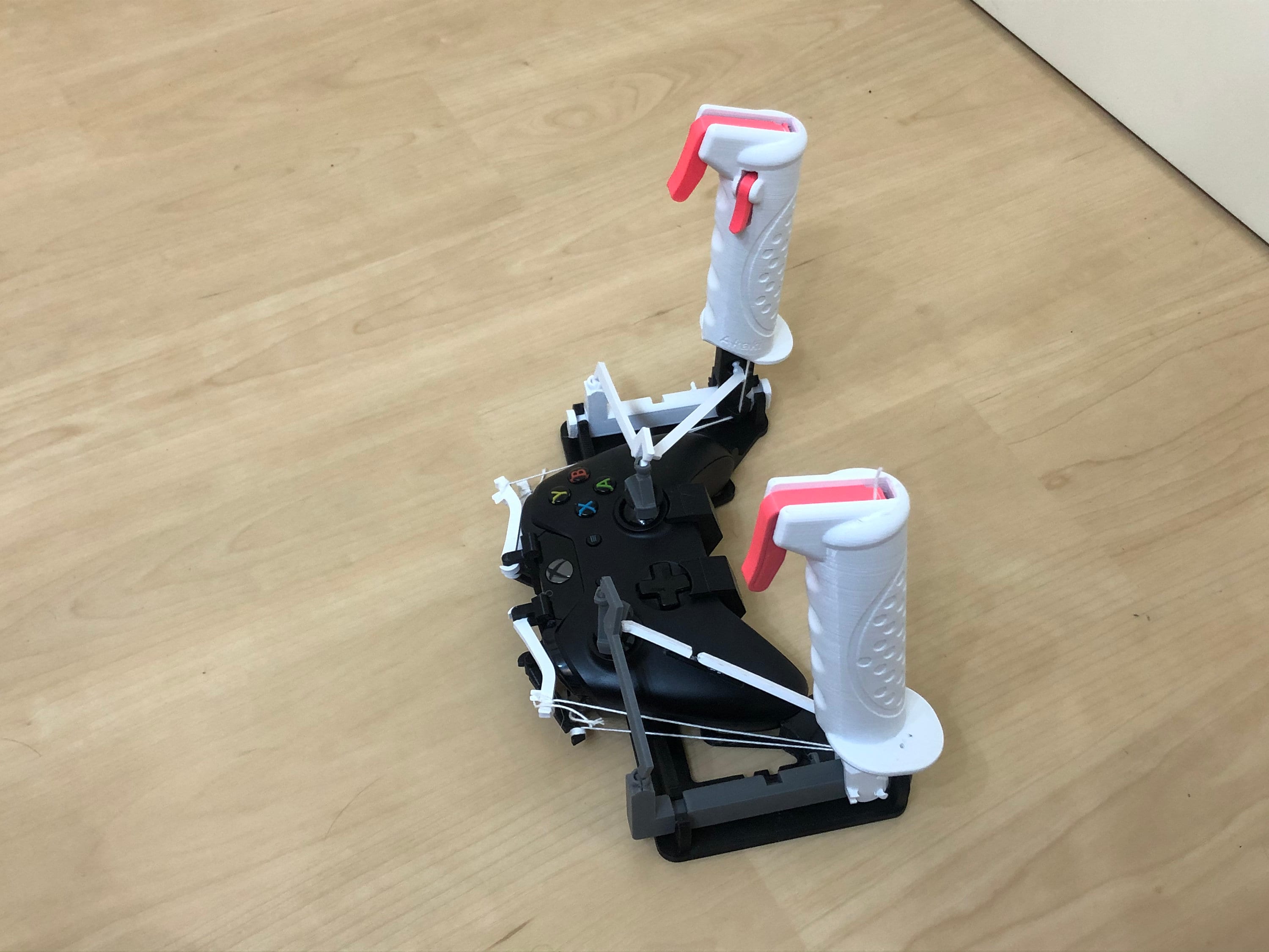 3D Printable Xbox One Joystick HOTAS Adapter With Dual Triggers ...