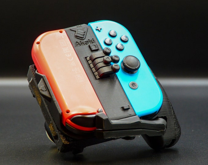 Nintendo Switch Custom Clear Transparent Fire Orange Joy-con ...