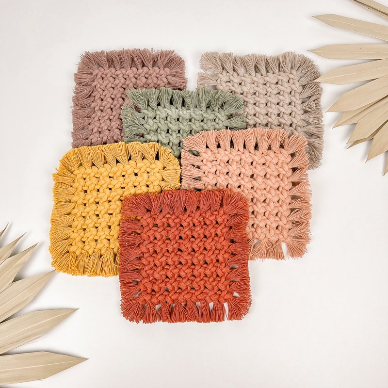 Cotton Coaster - Etsy