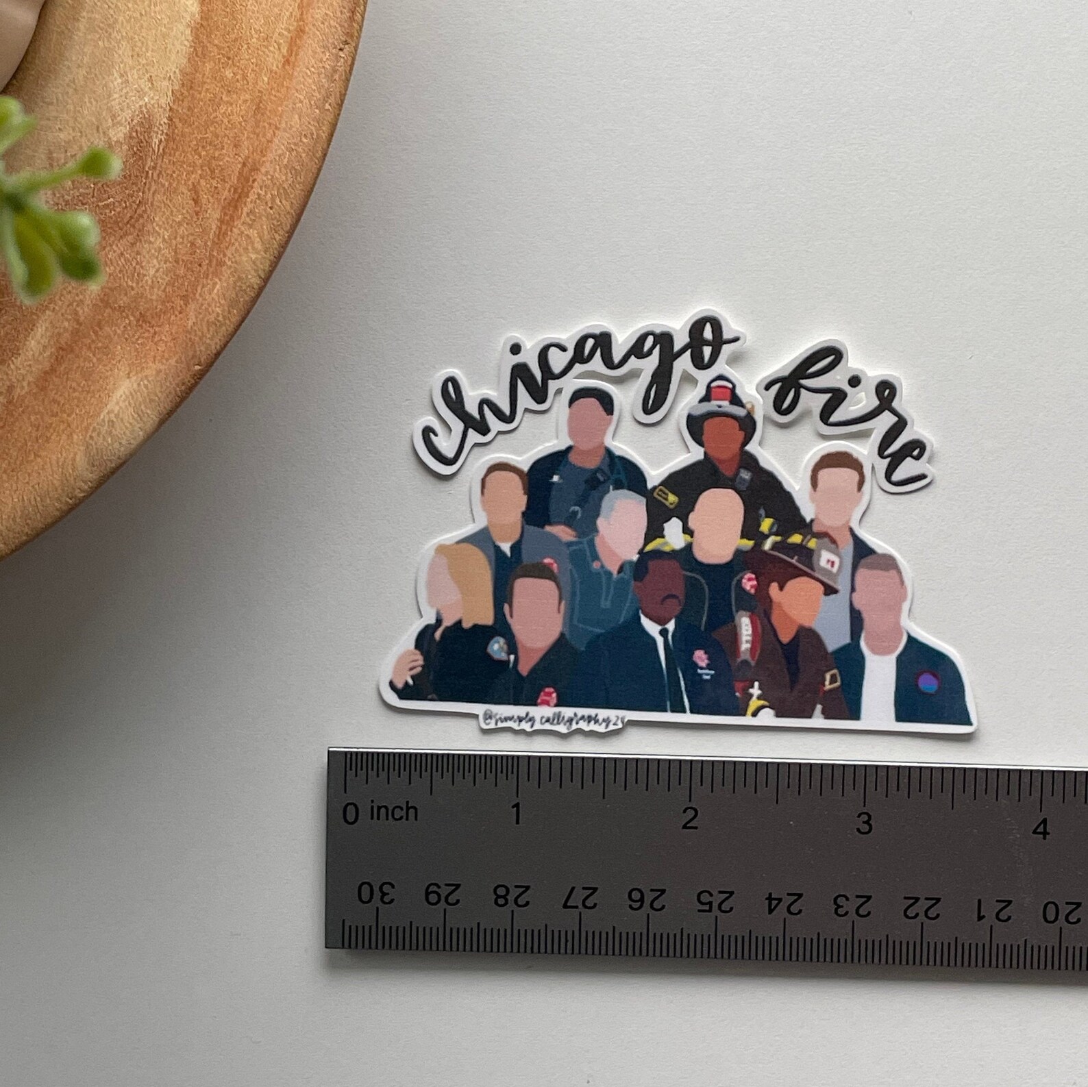 Chicago Fire Sticker - Etsy