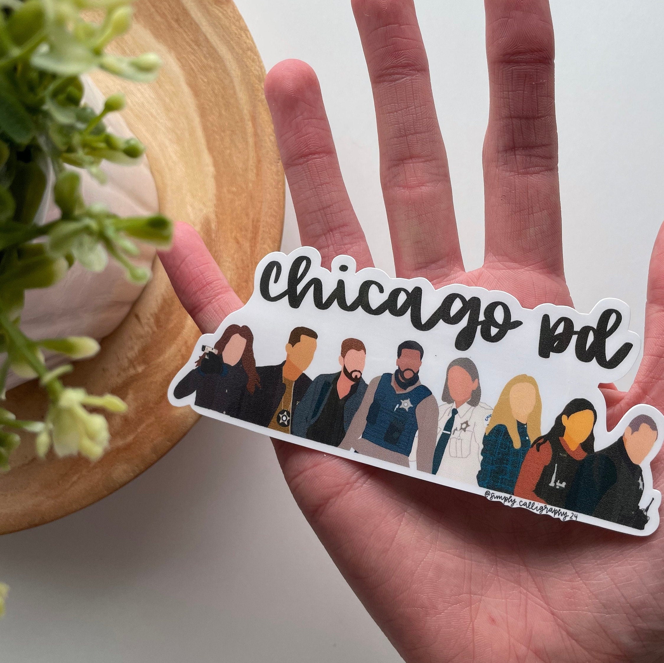 Chicago PD Sticker - Etsy