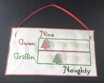 Naughty Nice Chart - Etsy UK