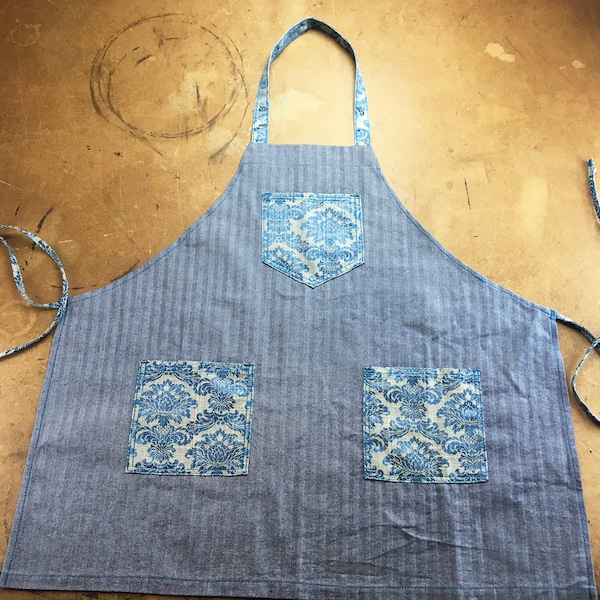 Denim Apron - Etsy