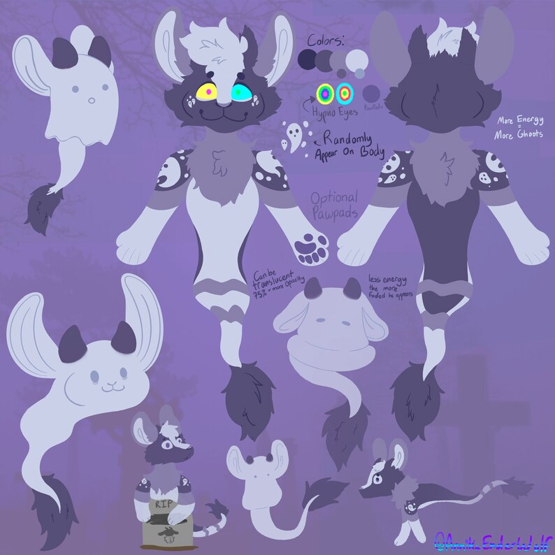 Custom Reference Sheet - Etsy