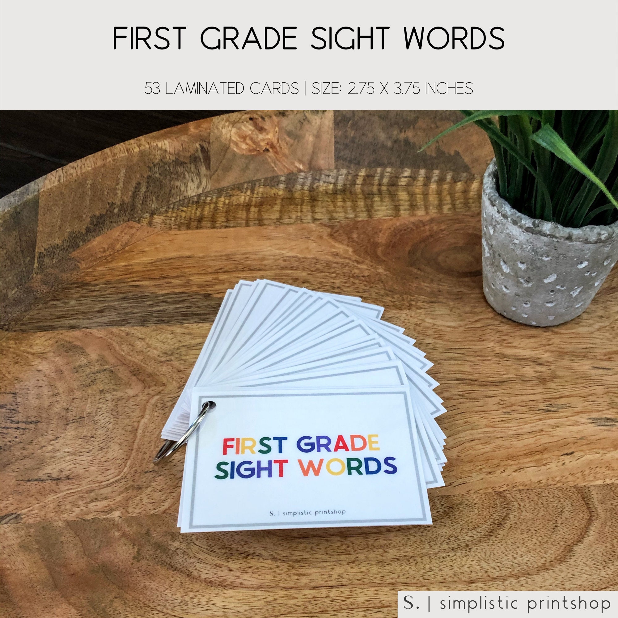 Pre-k, Kindergarten, First Grade, Second Grade Sight Word Flashcards ...