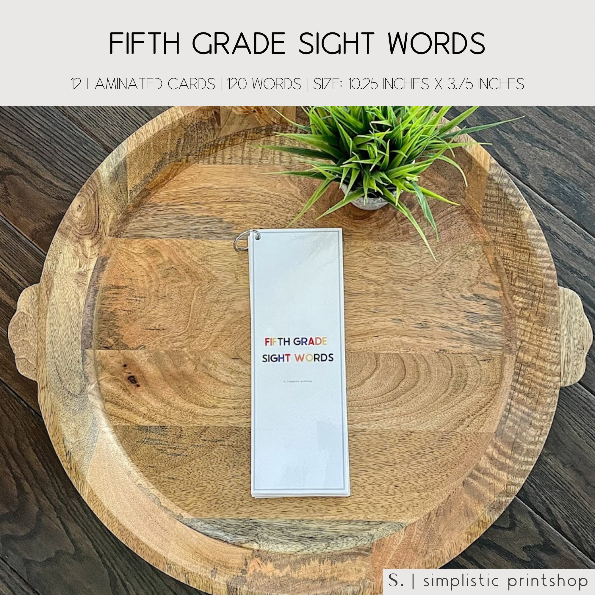 Sight Word Flashcards Word Lists Third Grade Fourth Grade Fifth Grade ...