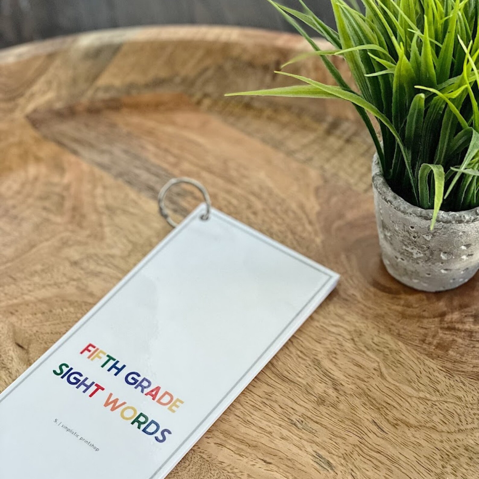 Fifth Grade Sight Word Flashcards Word List | 120 Sight Words | 12 ...