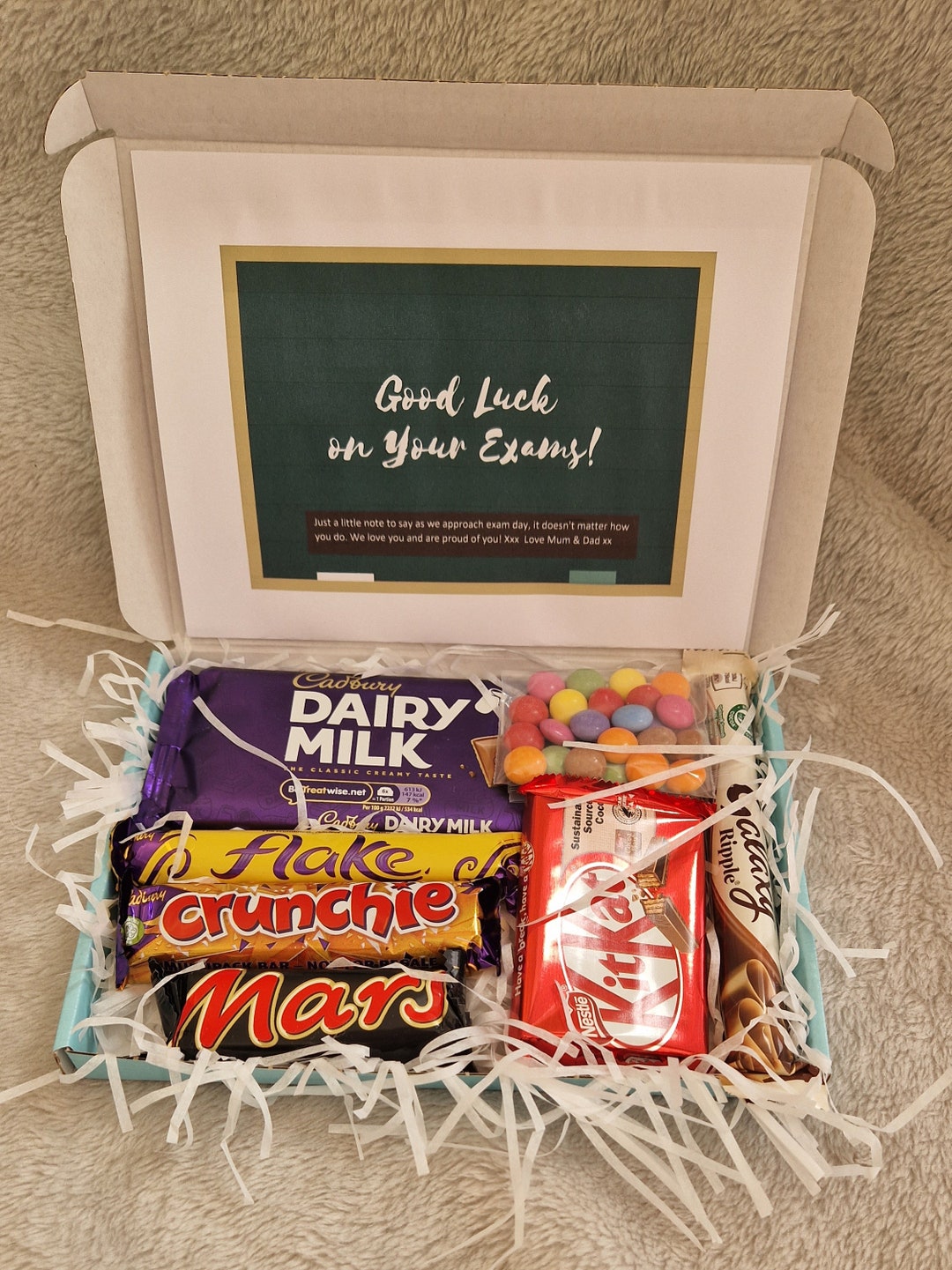 Exams Chocolate Treat Box - Etsy UK