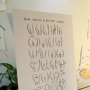 BUTT PRINT! - Etsy