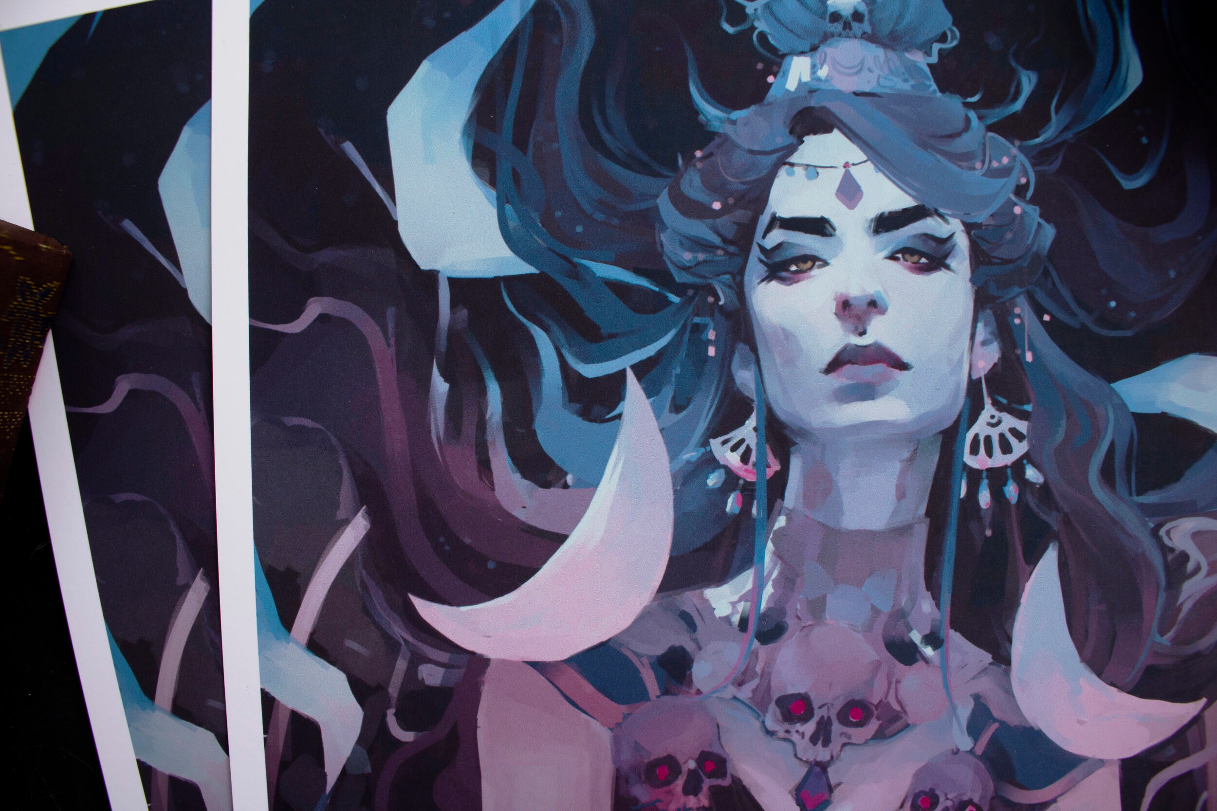 Nyx Greek Mythology Hades Art Print - Etsy