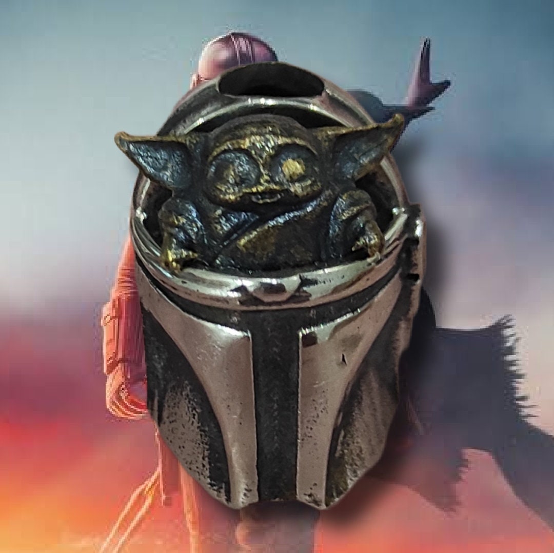 Baby Yoda Mandalorian Paracord Bead Warrior Armor Star Wars Mando ...