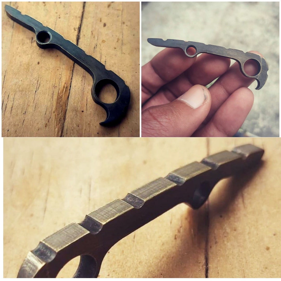 BACKSPACER SPYDERCO Geared Paramilitary 2 Para 3 Solid Brass, Spyderco ...