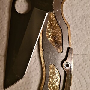 BACKSPACER SPYDERCO Geared Paramilitary 2 Para 3 Solid Brass, Spyderco ...