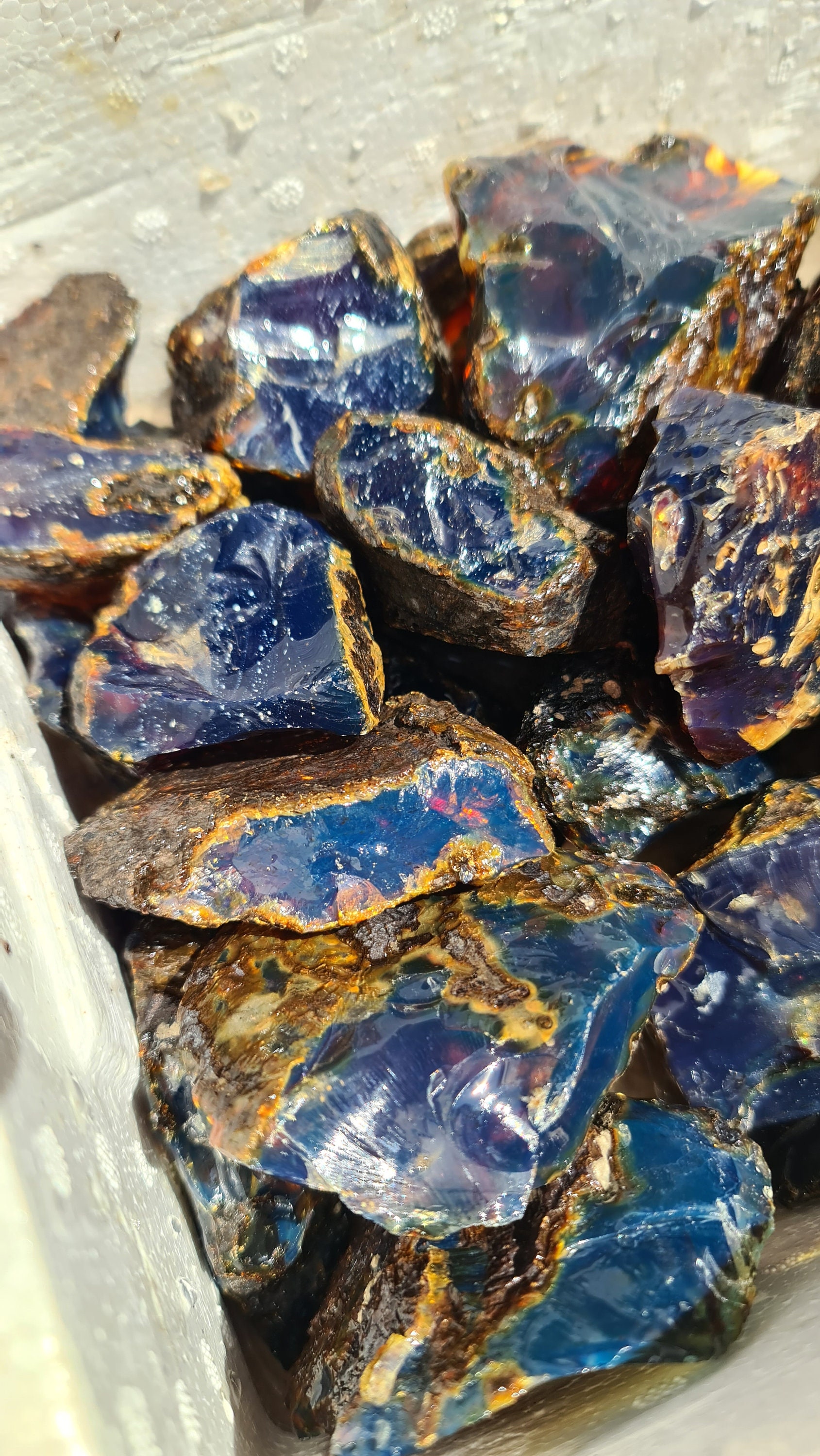 Raw Blue Amber Good Quality AAA | Raw Amber | Natural | Healing Stone ...