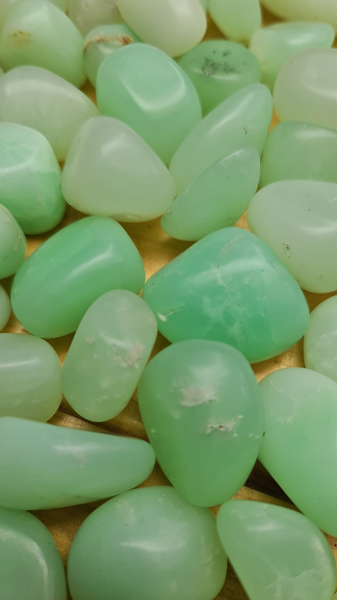 Tumbled Chrysoprase | 250g | 500g | 1000g | Chalcedony | Good Quality ...