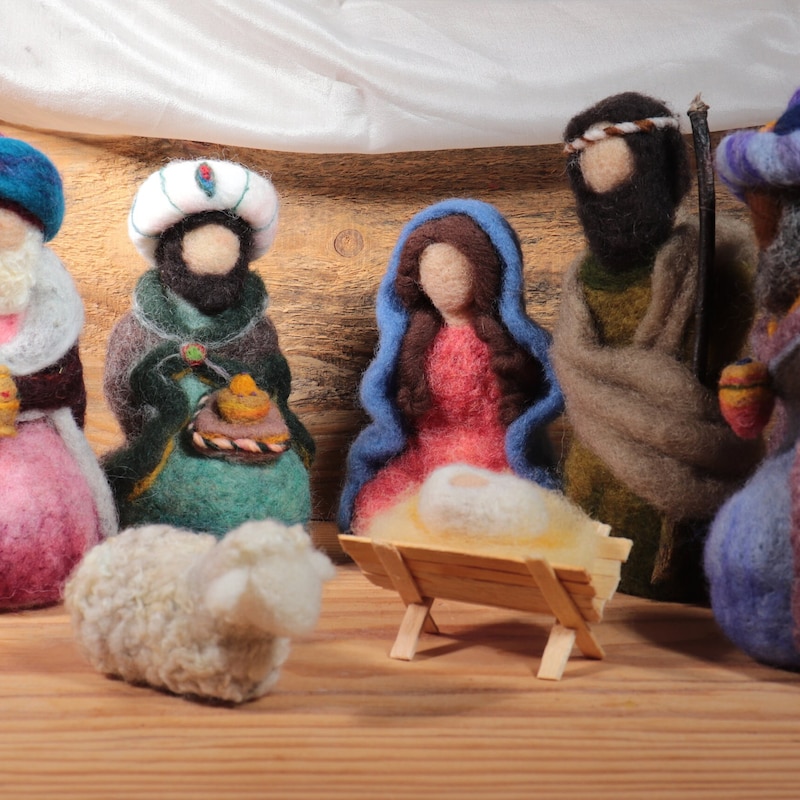 Felt Nativity - Etsy