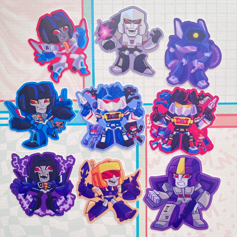 Transformers G1 Stickers - Etsy