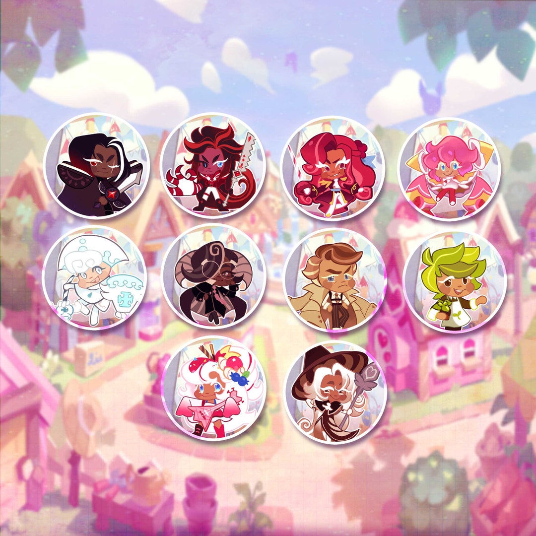Cookie Run Button Pins - Etsy