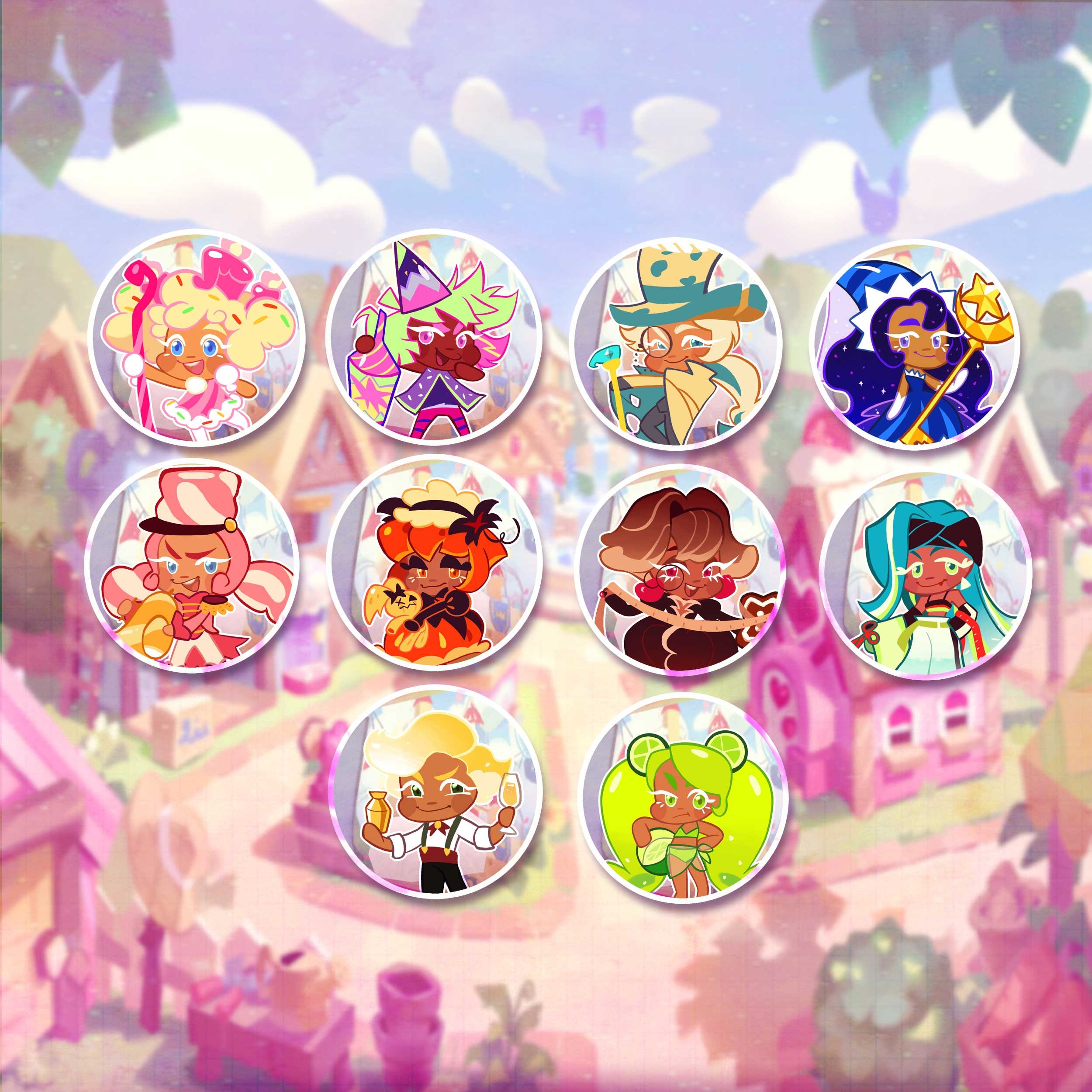 Cookie Run Button Pins/stickers - Etsy