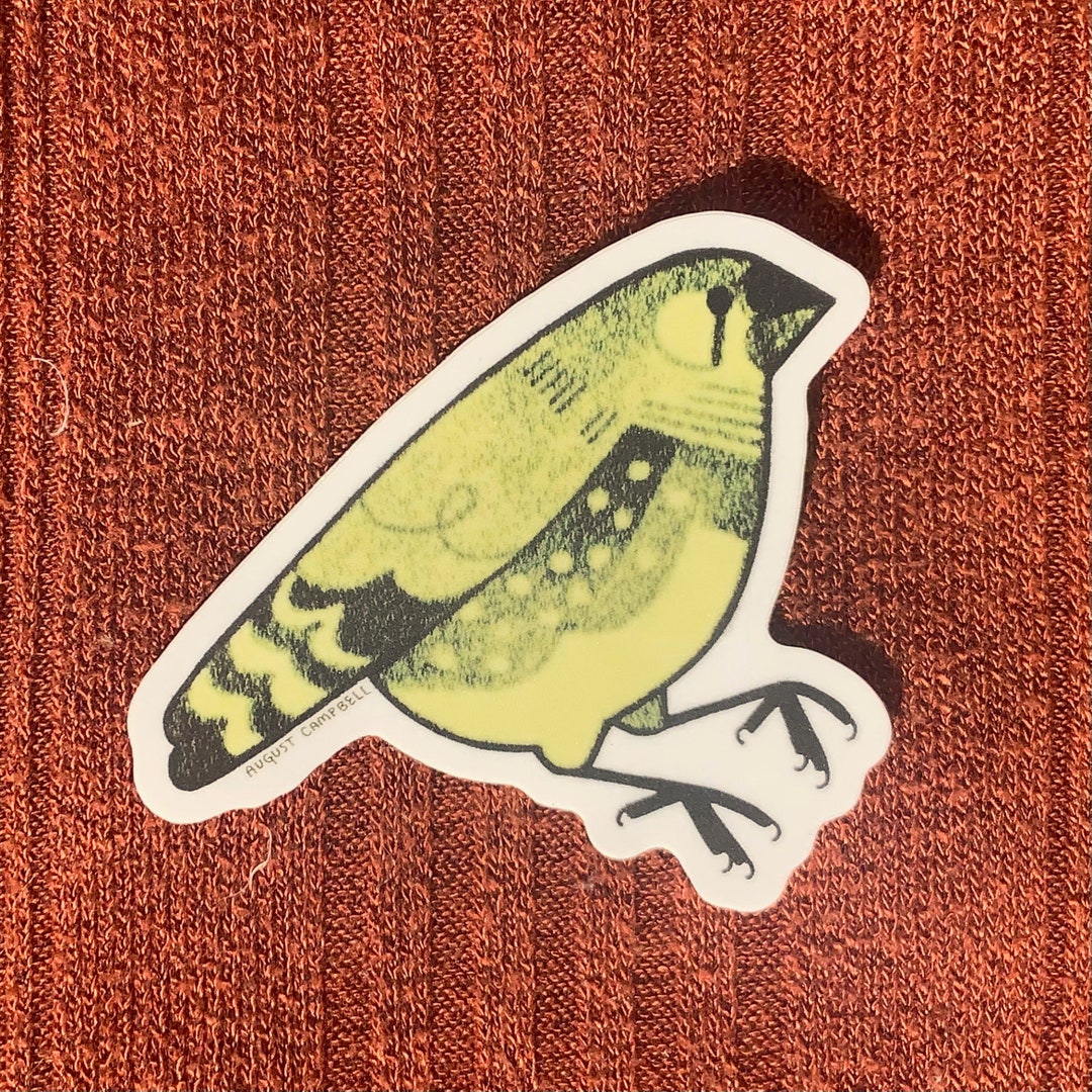 Zebra Finch Sticker - Etsy