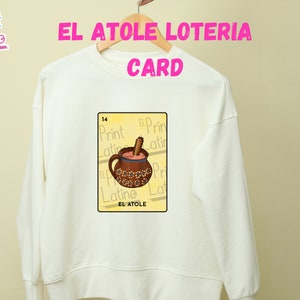 El Atole Loteria Card, Mexican Loteria Card, Winter, Fall Loteria Card ...