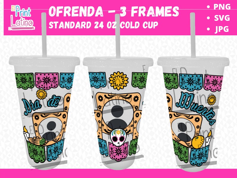 Ofrenda Dia De Los Muertos | Day of the Dead | 3 Frames for Loved Ones ...