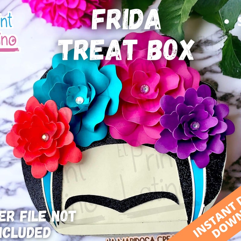 Frida Paper Box - Etsy