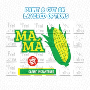 Maseca Paper Box, 2 Versions, Latino Paper Crafts, Mexican Mothers Day ...