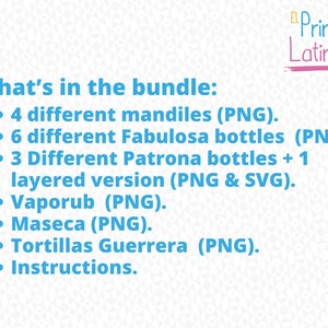Mandil, Fabulosa, Maseca, Vaporub, Tortillas, Tequila Patron Gift Card ...