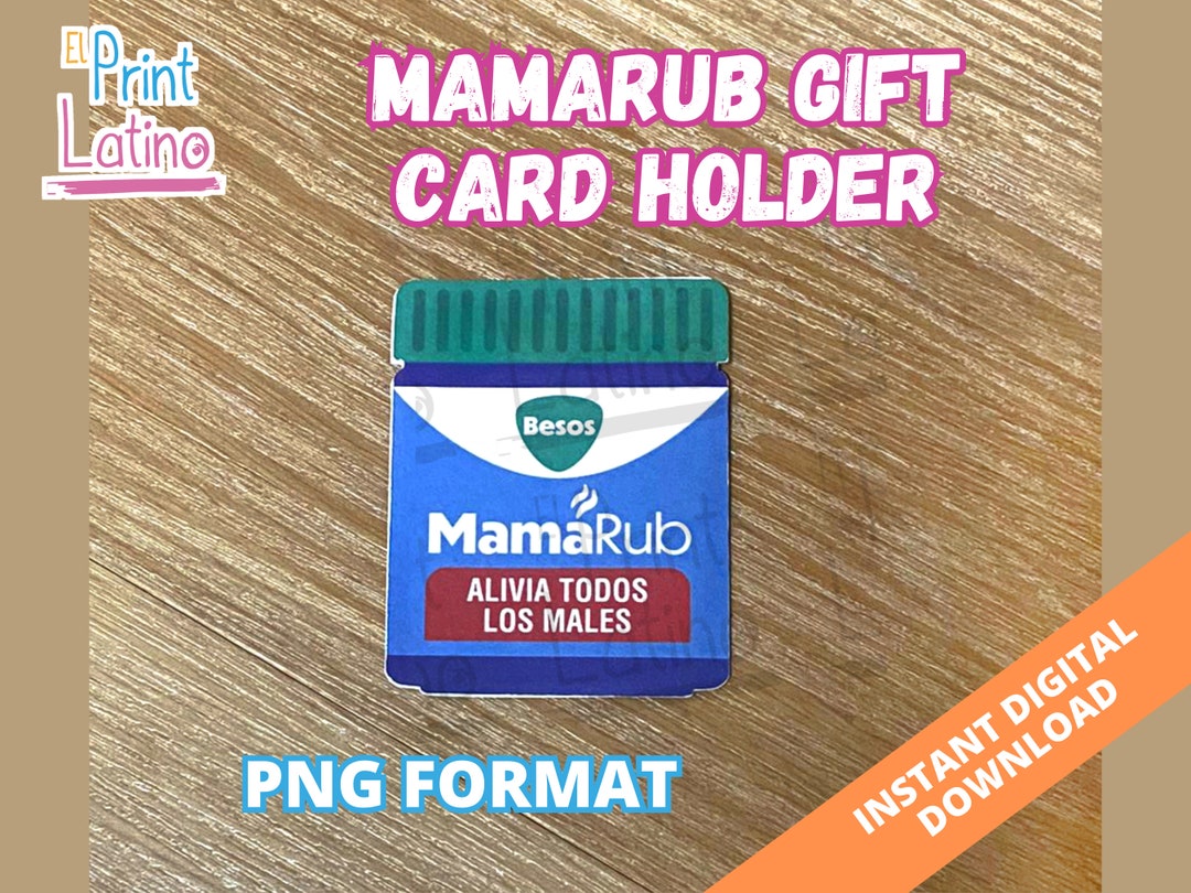 Vaporub, Gift Card Holder, Latino Paper Crafts, Mexican Mothers Day ...