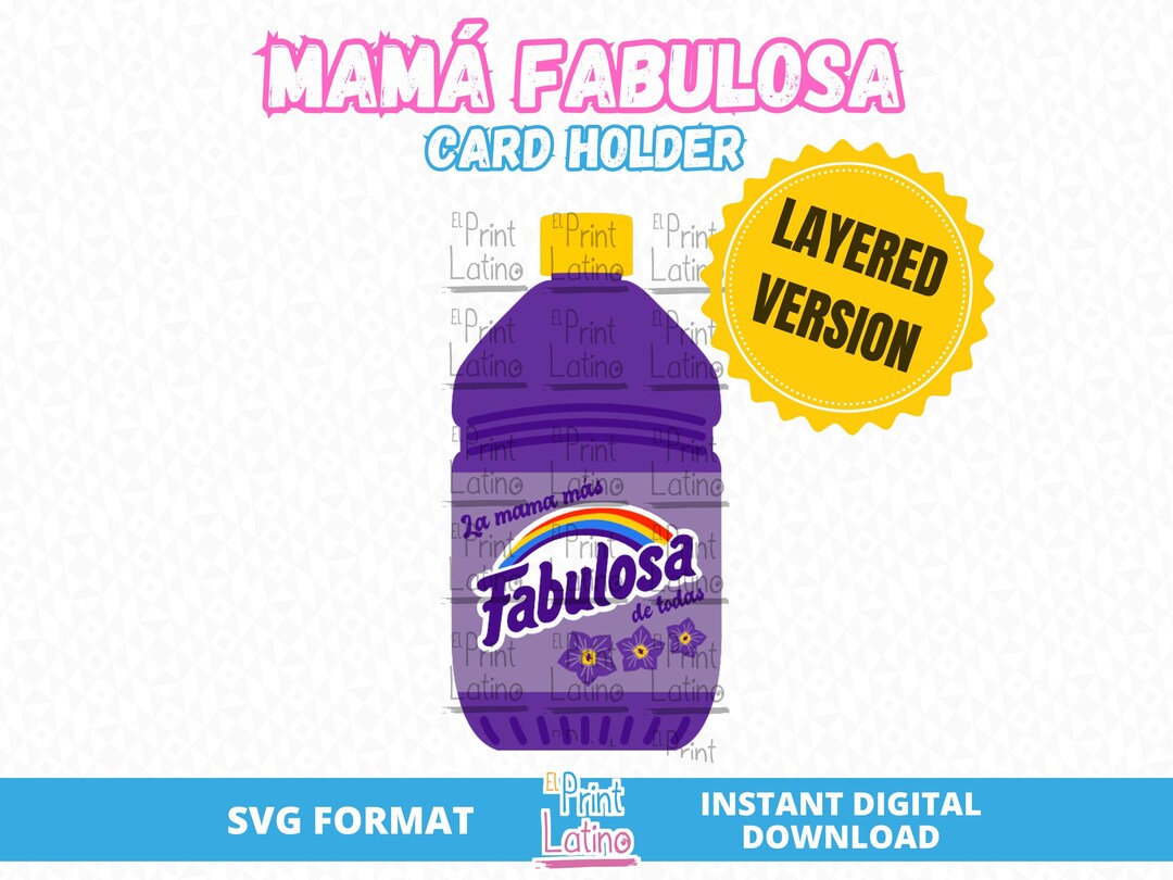 Fabulosa Gift Card Holder, Latino Paper Crafts, Mexican Mothers Day ...