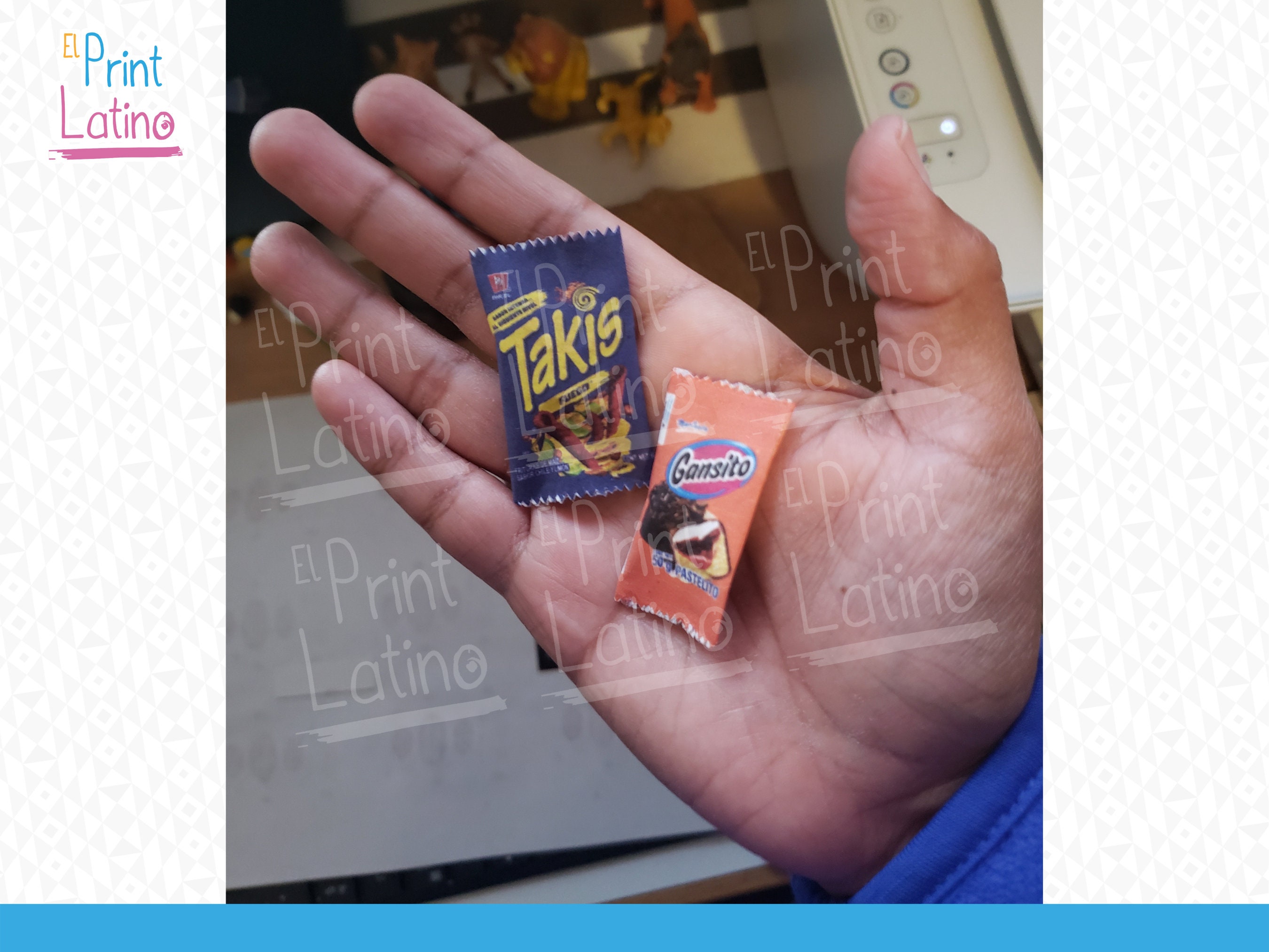 Wrap Template ' Mini Takis' PNG File Perfect for | Etsy