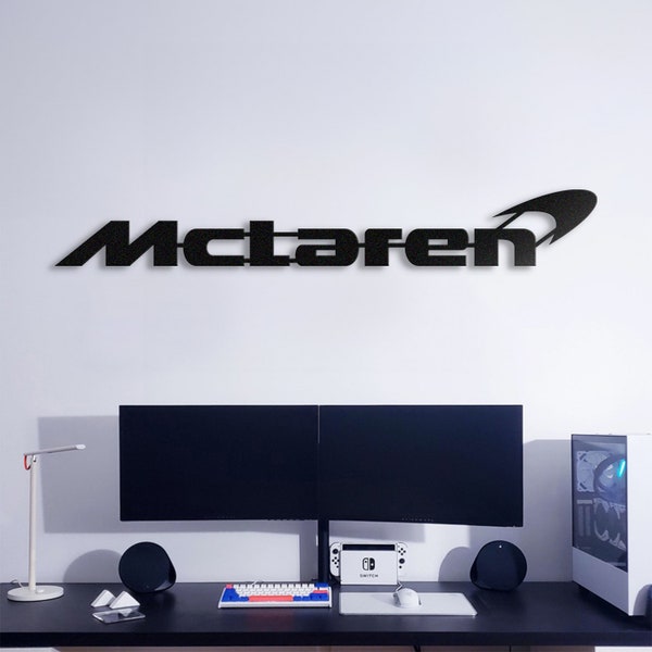 Mclaren Logo Sign - Etsy