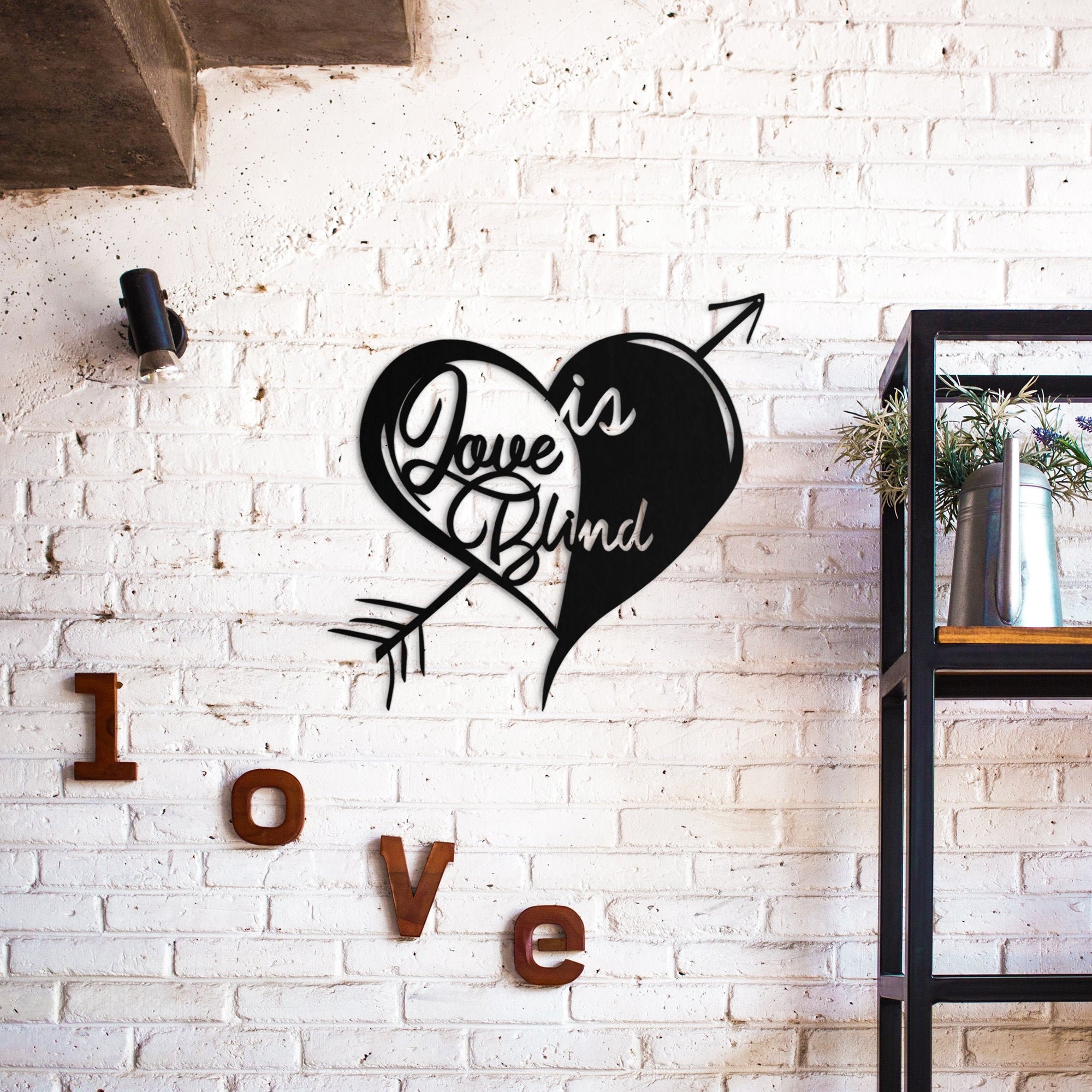 Love Wall Art Metal