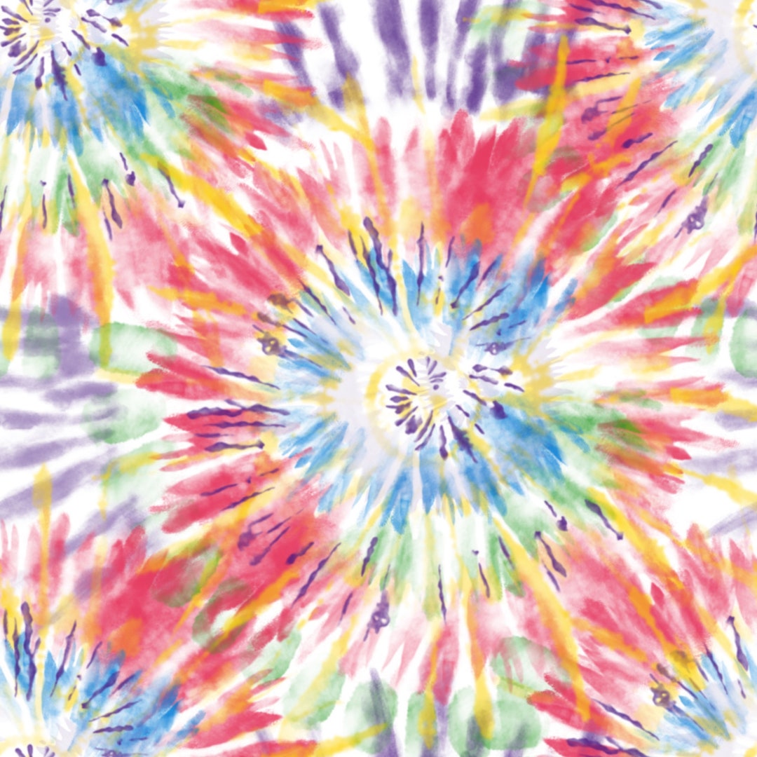 Bright Tie Dye, Seamless Pattern, Surface Pattern, Non Exclusive ...