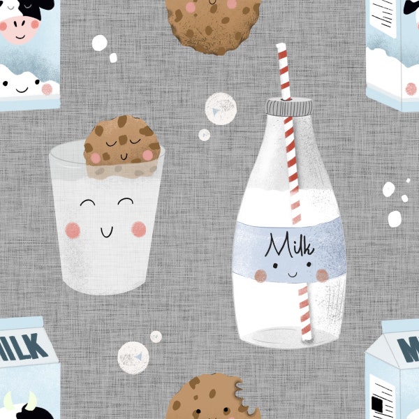 Cookies and Milk - Etsy