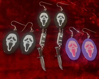 Ghost Face Jewelry Ghost Face Scream Horror Movie - Etsy