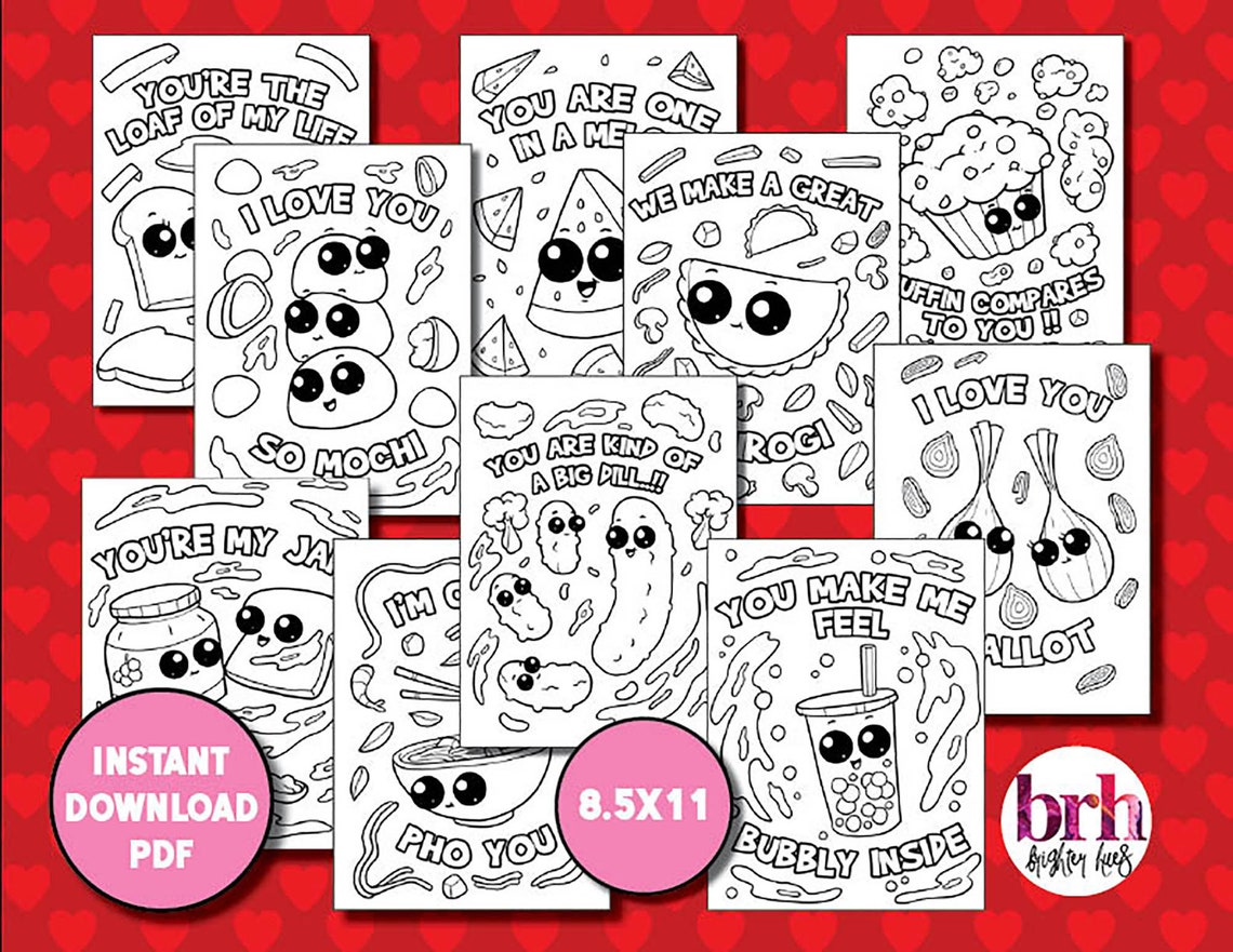 Printable Kawaii Food Coloring Page for Kids and Adults Kawaii Food ...