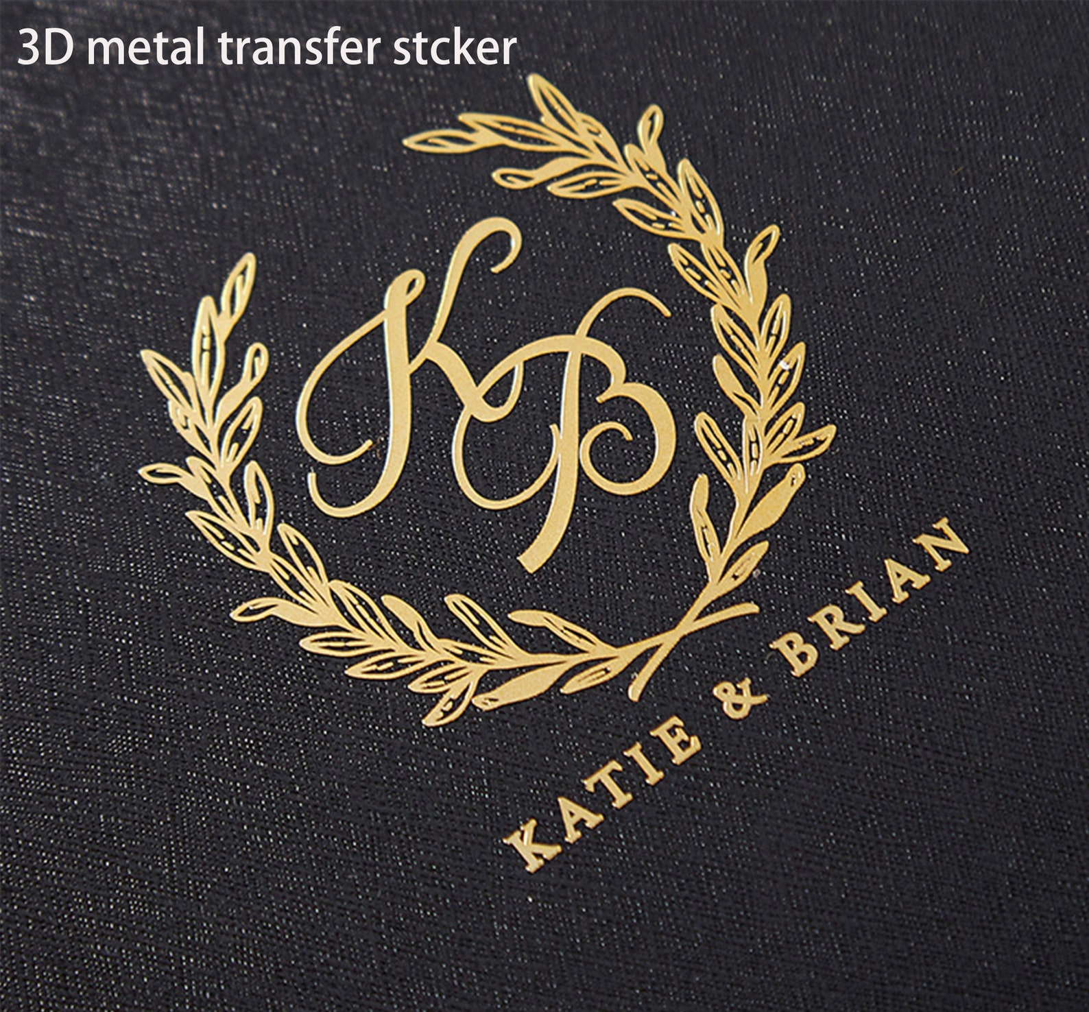 Custom 3d Logo Metal Transfer Stickers, UV Adhesive Sticker ...